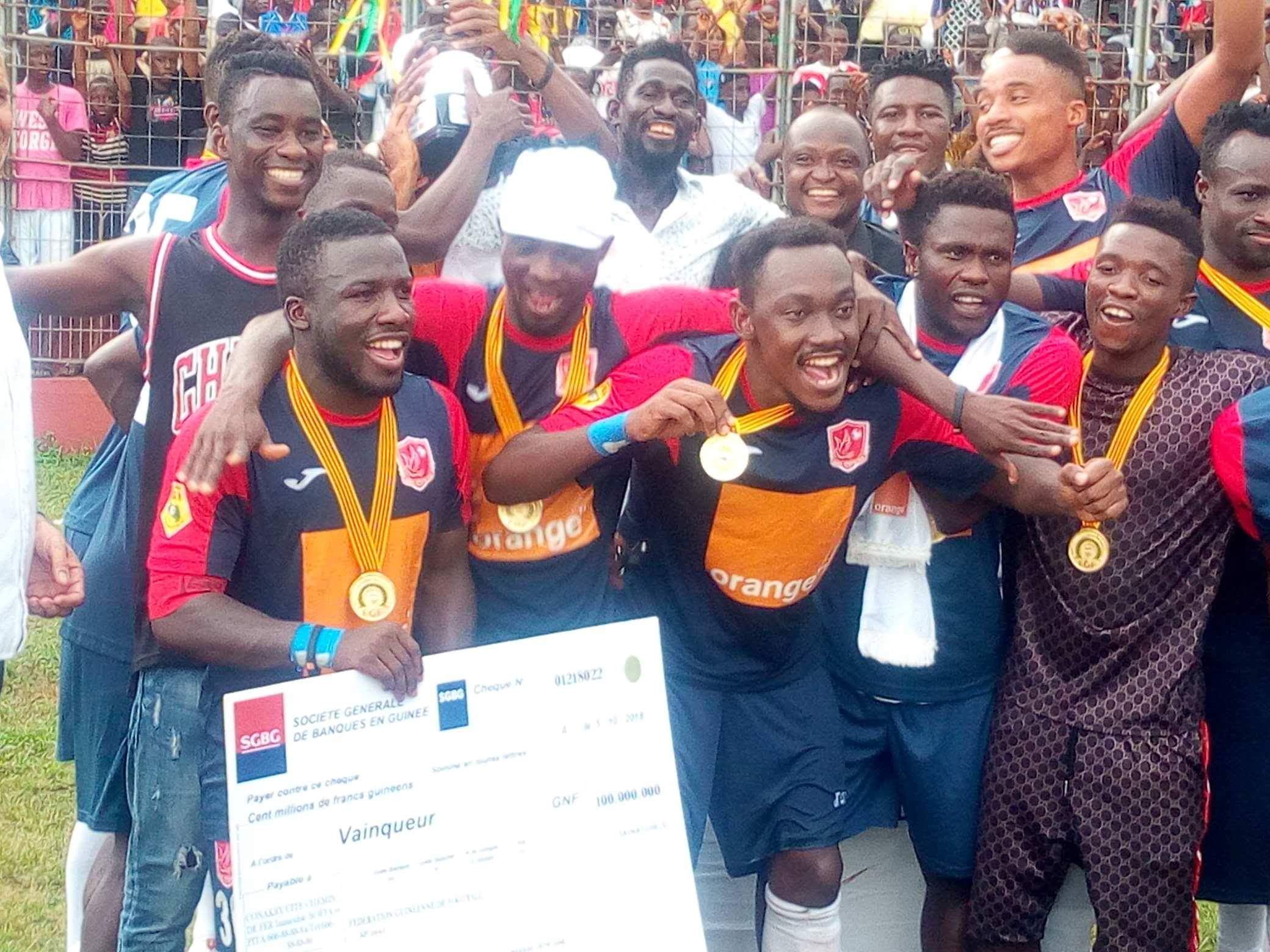 Sport : Le Horoya AC remporte sa 8è coupe nationale (vidéo du but ...