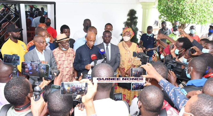 Coup Détat En Guinée Lanad Prend Acte De La Déclaration De Prise De