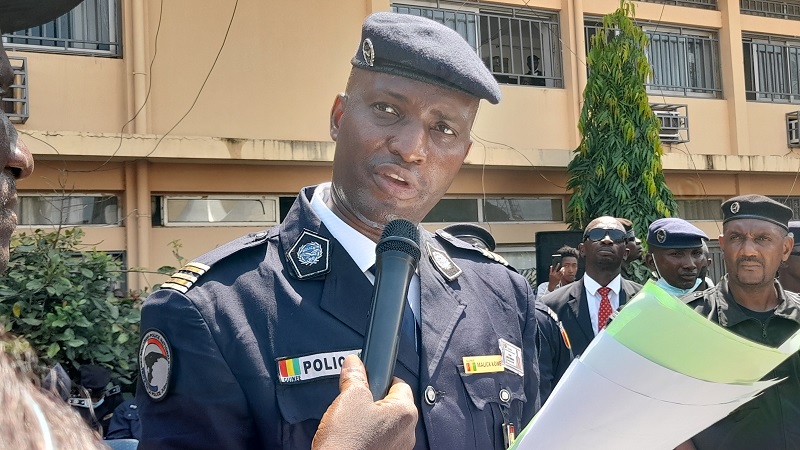 Conakry : Le nouveau DG de la police nationale prend fonctions - Guinée ...