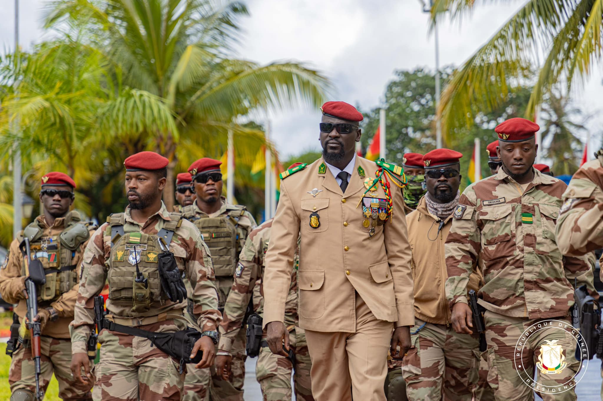 Guinée Le Fndc Porte Plainte Contre Mamadi Doumbouya à Paris Guinée