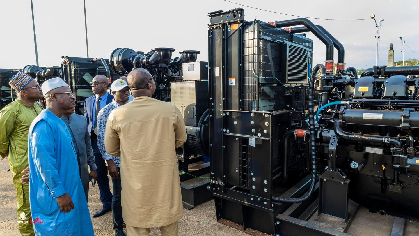 ELECTRICITE : LE GOUVERNEMENT DOTE L’EDG DE 4 GROUPES ELECTROGENES DE ...