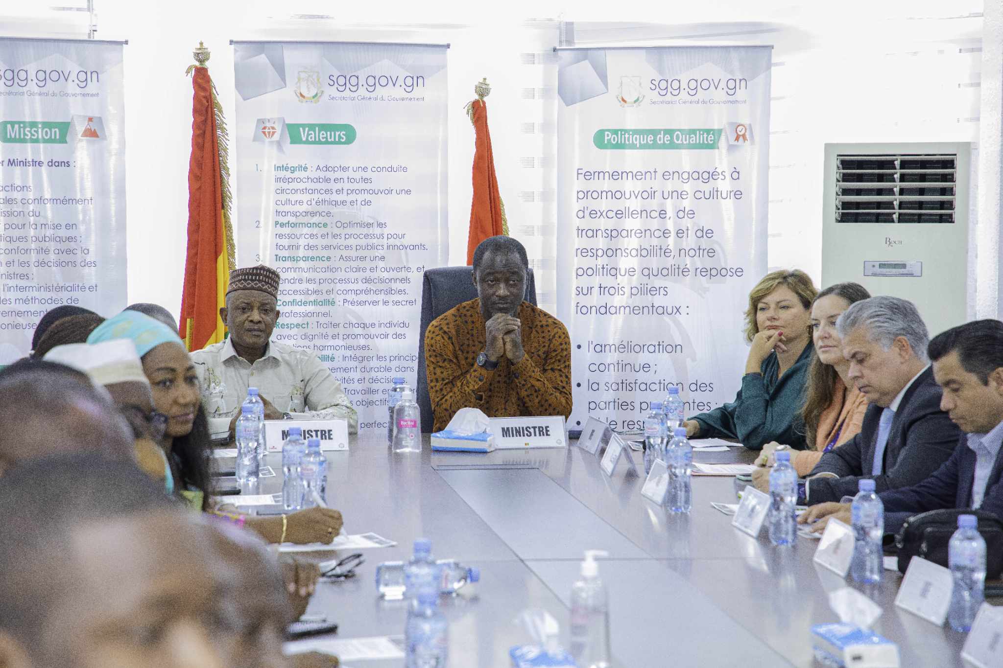 Lancement du processus de certification ISO 9001 du secrétariat général ...